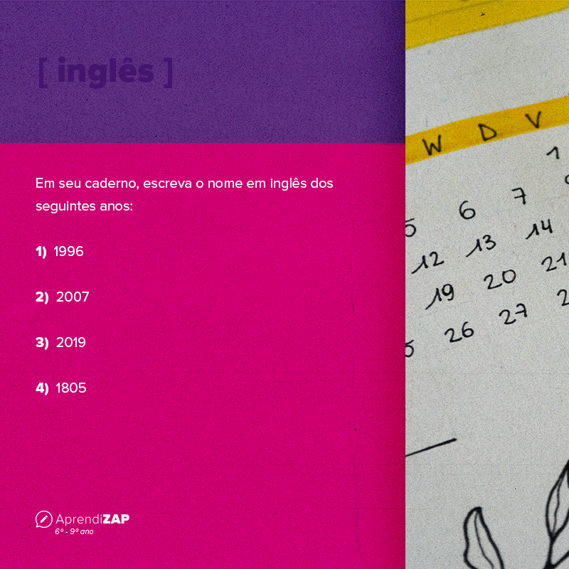 How to read the years in English? (Como ler os anos em inglês ...